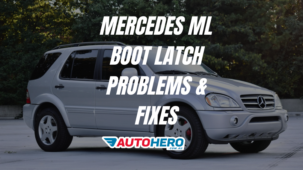 Mercedes ML W163 Boot Latch Problems & Fixes (1997–2005)