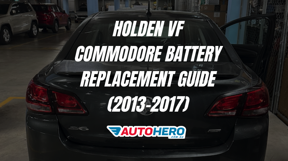 Holden VF Commodore Battery Replacement Guide (2013–2017)